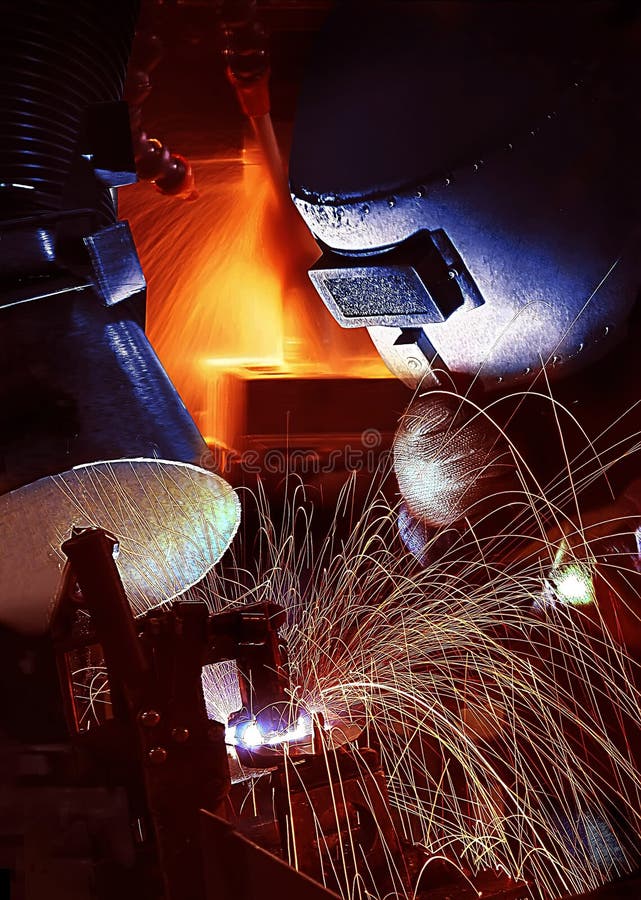 Welding operator stock photo. Image of construction, labor - 11846718