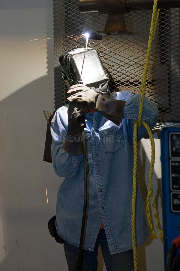 Welding Overhead stock image. Image of industrial, glow - 5760173
