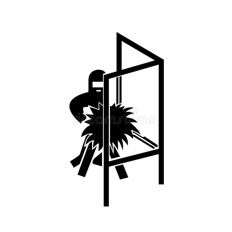 Welding Screen Symbol Sign, Vector Illustration, Isolate on White ...