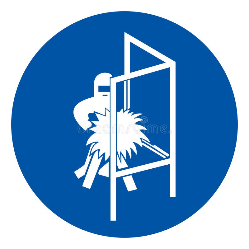 Do Not Welding Symbol Sign, Vector Illustration, Isolate on White ...