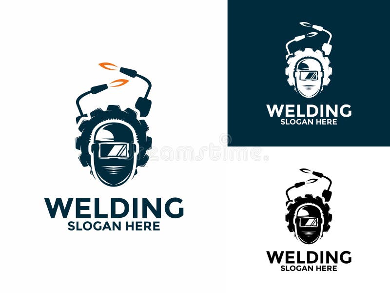 Welding Service Logo Design, Welding Company Logo Illustration Vector ...