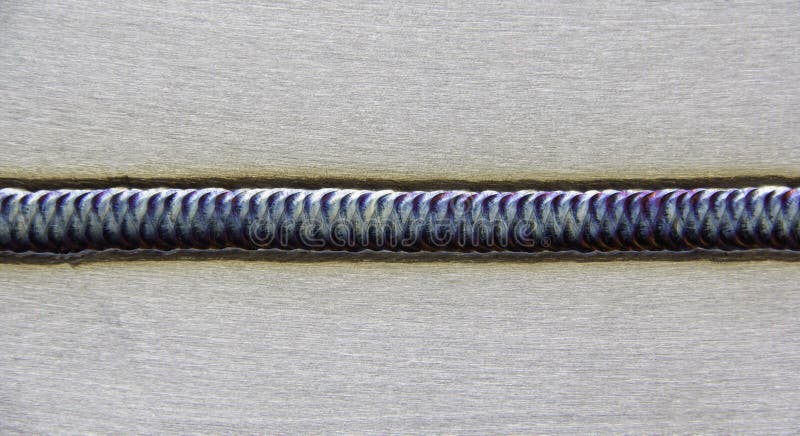Welding of Stainless Steel with Argon Stock Image - Image of background ...