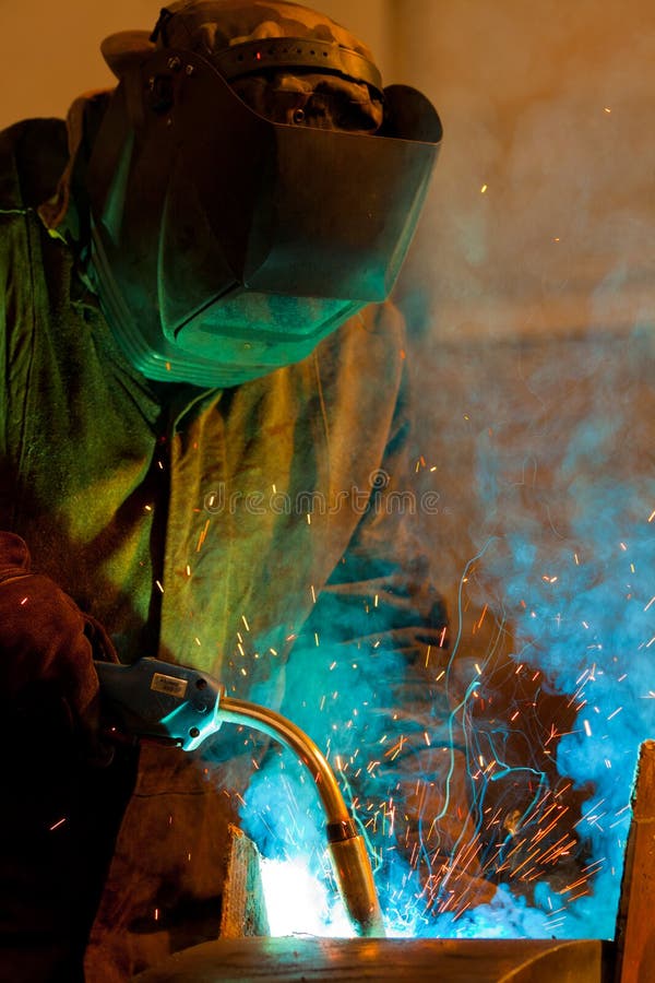 Welding Steel stock image. Image of skill, light, industrial - 23714423
