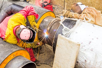 Welding team stock image. Image of flame, mechanical - 42418115
