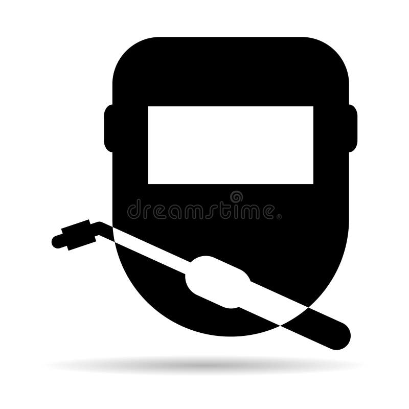 Welding Technology Icon, Metal Tool Equipment Symbol, Safe Weld Vector ...