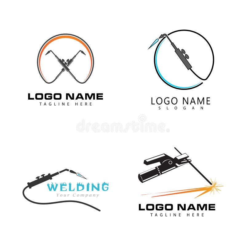 Welding Tool Vector Icon Design Illustration Stock Vector ...