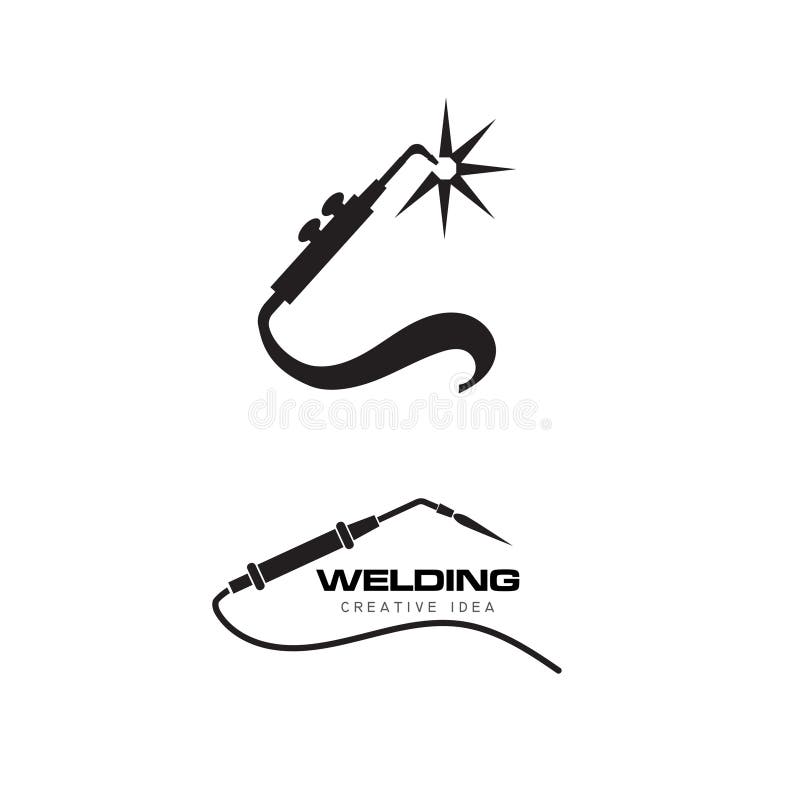 Welding Tool Vector Icon and Symbol Design Illustration Stock ...