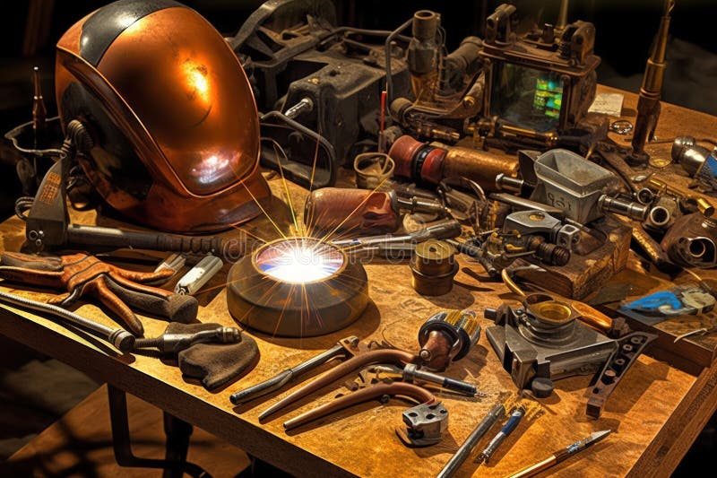 Welding Tools - Generative AI Stock Image - Image of brazing, mask ...