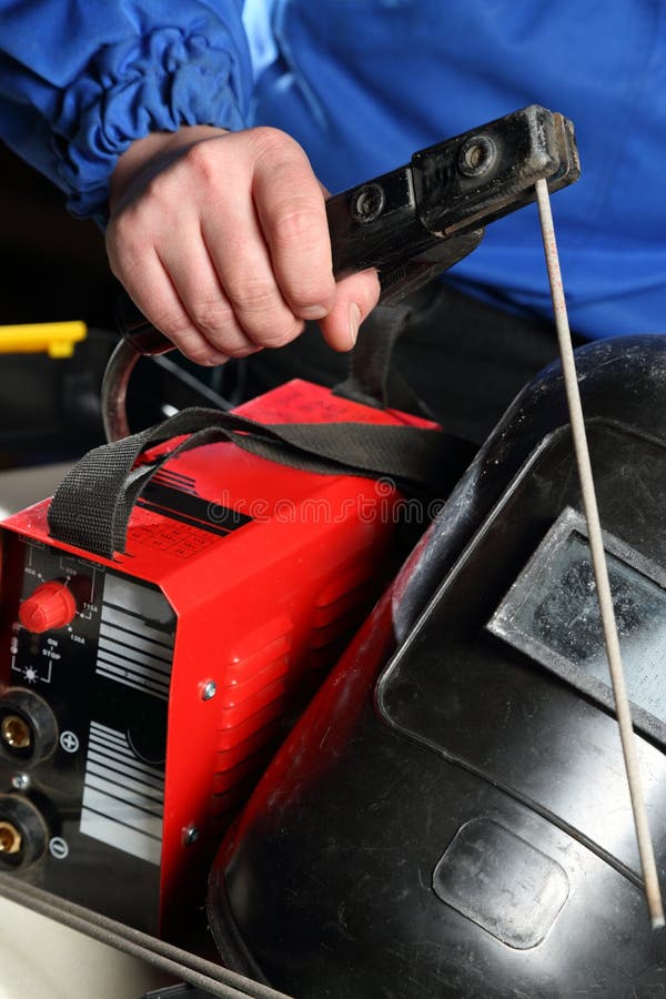 Welding unit stock image. Image of machine, handle, construct - 26818107