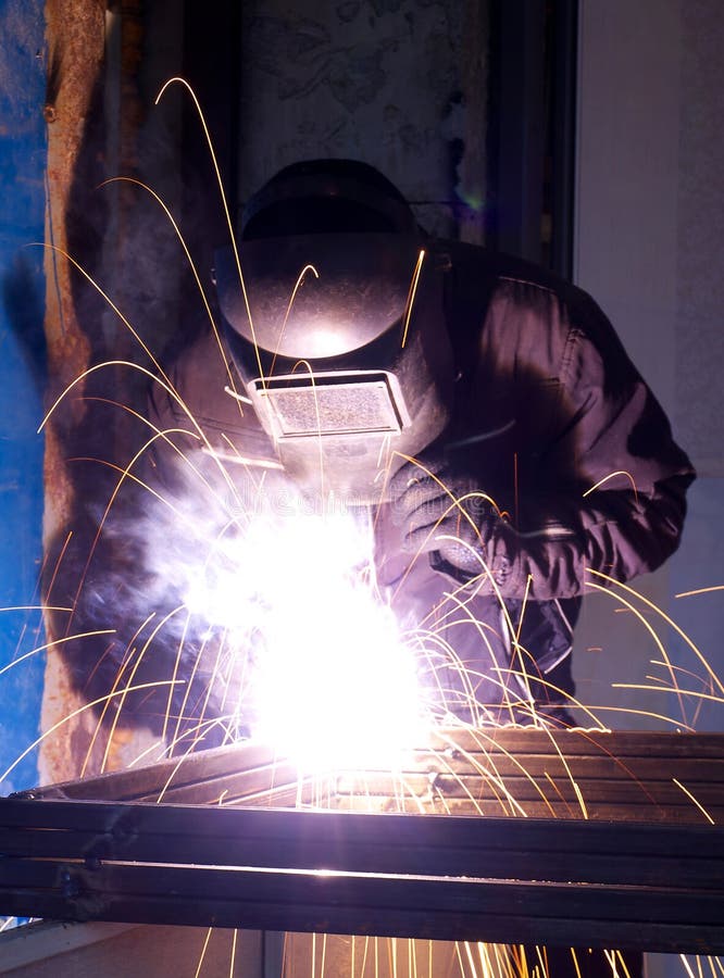 Welding stock photo. Image of skilled, fabricate, manufacturing - 30520518