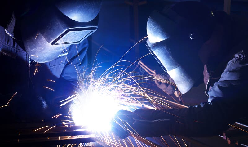 Welding stock image. Image of factory, assembly, light - 31352729