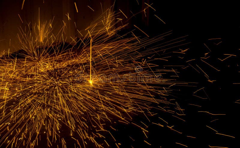 Welding work stock photo. Image of fireworks, event, sparkler - 95751404