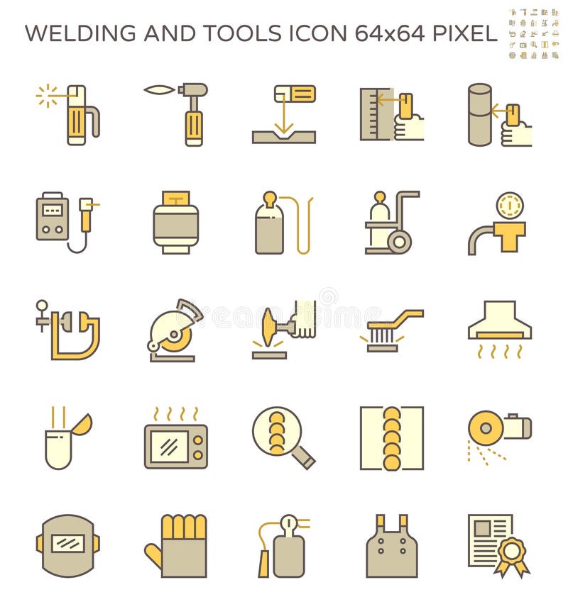 Welding work icon stock vector. Illustration of goggle - 190096259