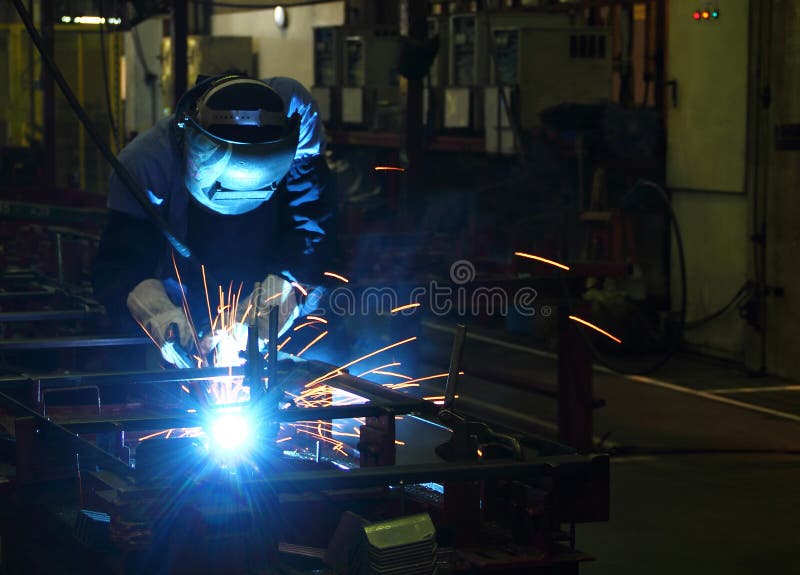 Welding work stock photo. Image of built, construction - 47992008