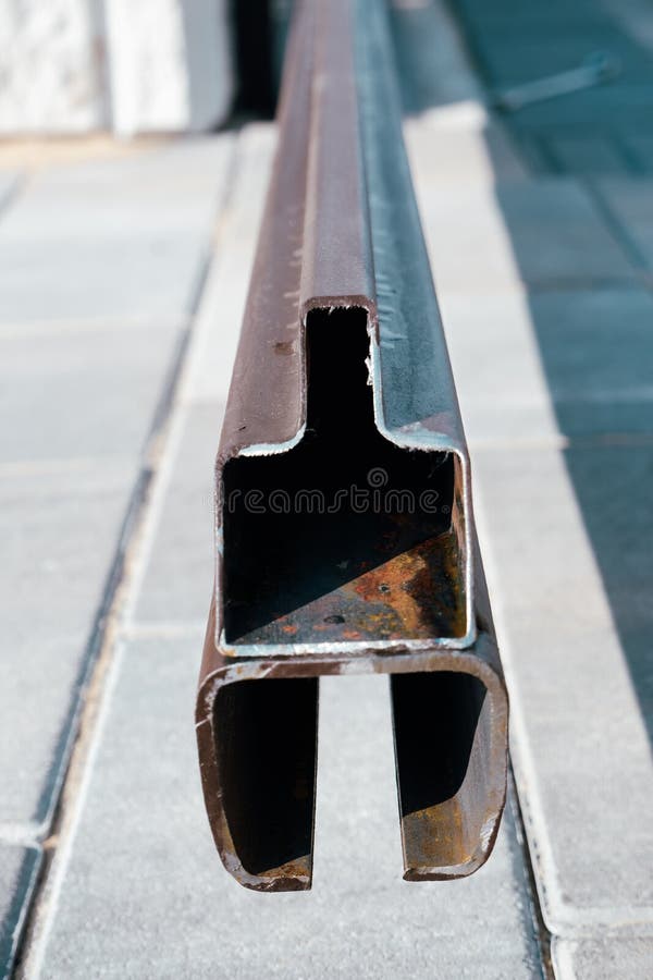 Welding Work. Welding of the Guide Profile of Sliding Gates. Guide ...