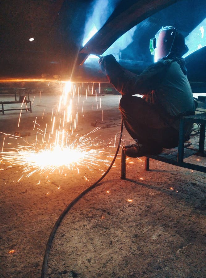 Welding Work. or What I Usually Call Iron Work Stock Photo - Image of ...