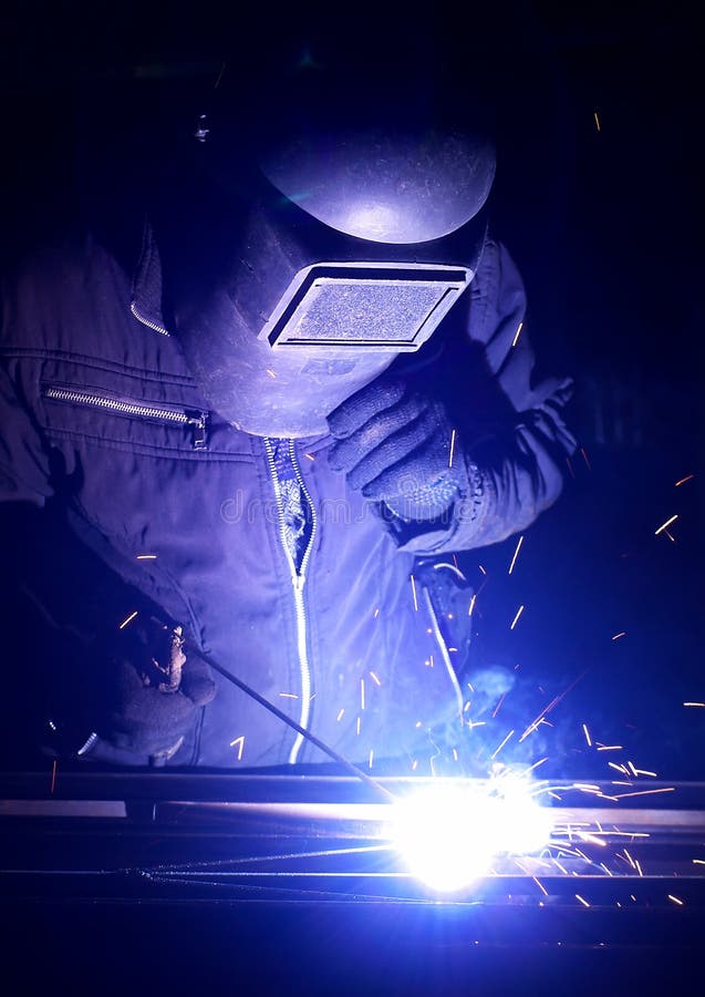 Welding stock image. Image of factory, assembly, light - 31352729
