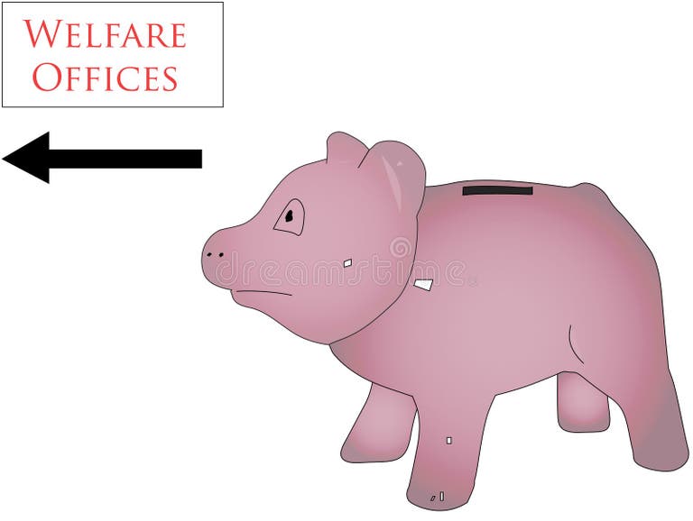 Welfare Office stock vector. Illustration of cash, financial - 13712567