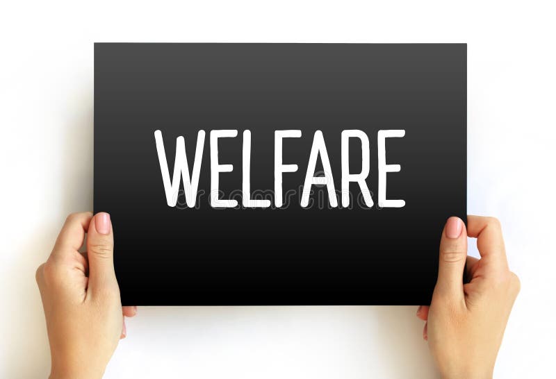 Welfare is a Type of Government Support Intended To Ensure that Members ...