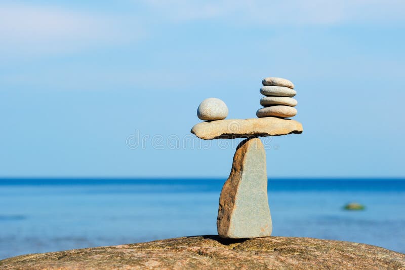 Weigh stock photo. Image of nature, poise, mineral, beach - 11856844