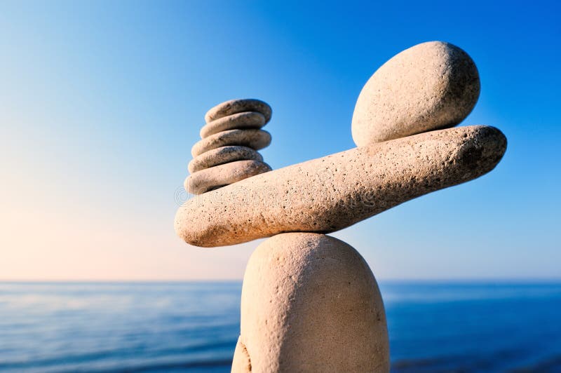Well-balanced stock image. Image of equipoise, balancing - 49081835