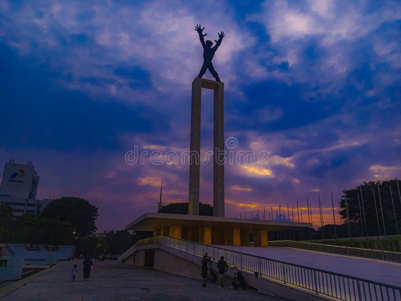 The Well-built Statue that is Now in Banteng Square is Known As the ...