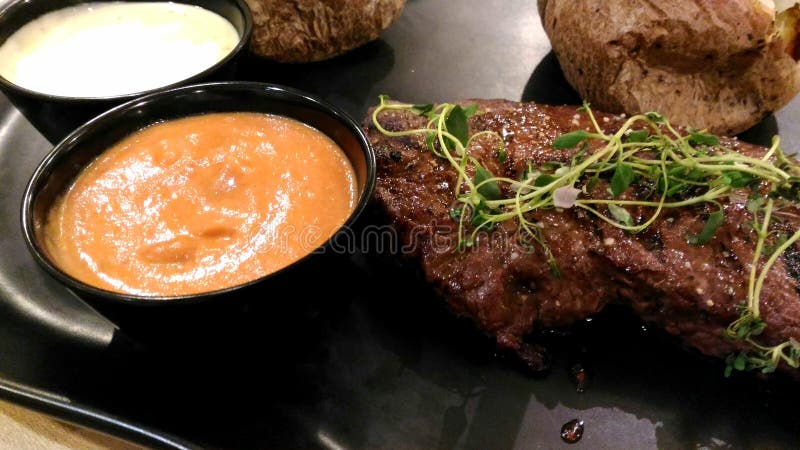 Well Cooked Stake Stock Photos - Free & Royalty-Free Stock Photos from ...