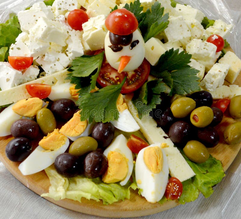 Well Decorated Food, Canapes, Cold,cuts, Buffet Stock Photo - Image of ...