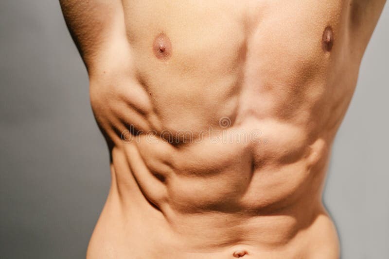 Well defined abs stock photo. Image of tense, pumped - 59230798