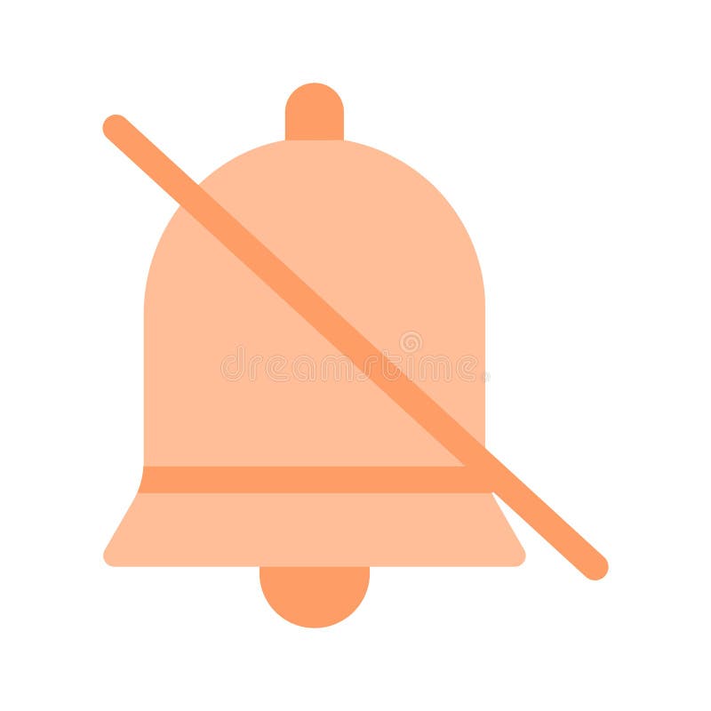 Disable Notification stock vector. Illustration of interface - 340072724