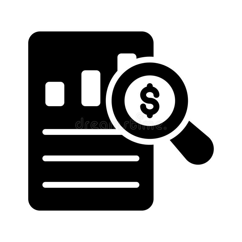 Well Designed Icon of Audit Report, Suitable for Financial, Compliance ...