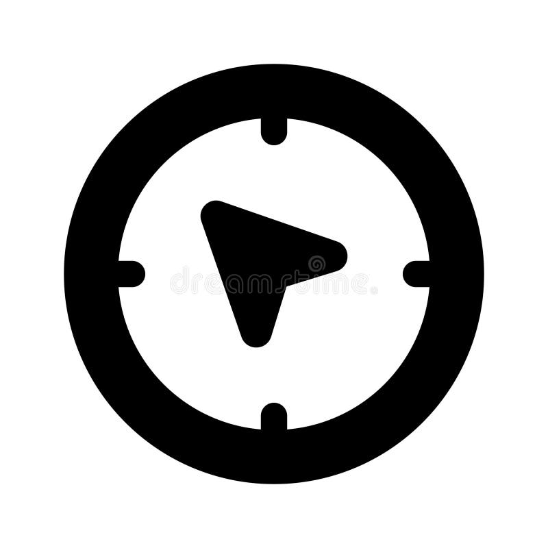 An Well Designed Icon of Compass in Modern Style, Navigation Tool Icon ...