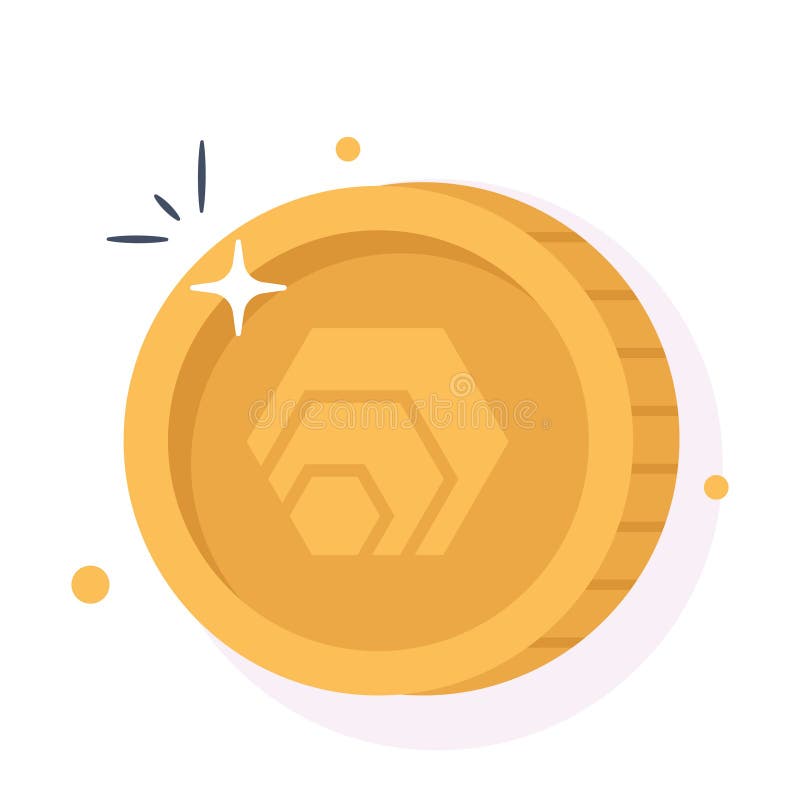 Well Designed Icon of HEX Coin, Cryptocurrency Coin Vector Design Stock ...