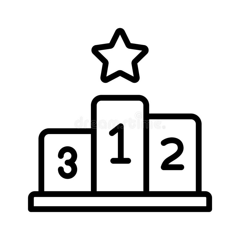 A Well Designed Icon of Ranking in Editable Style, Easy To Use Vector ...