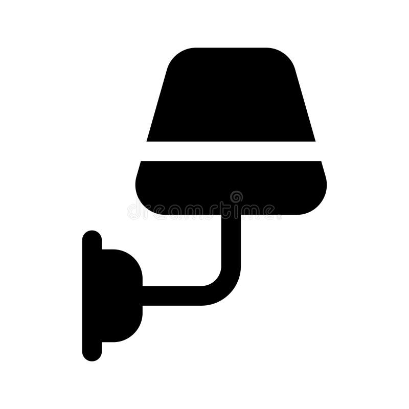Well Designed Icon of Wall Lamp, Customizable Vector Stock Vector ...