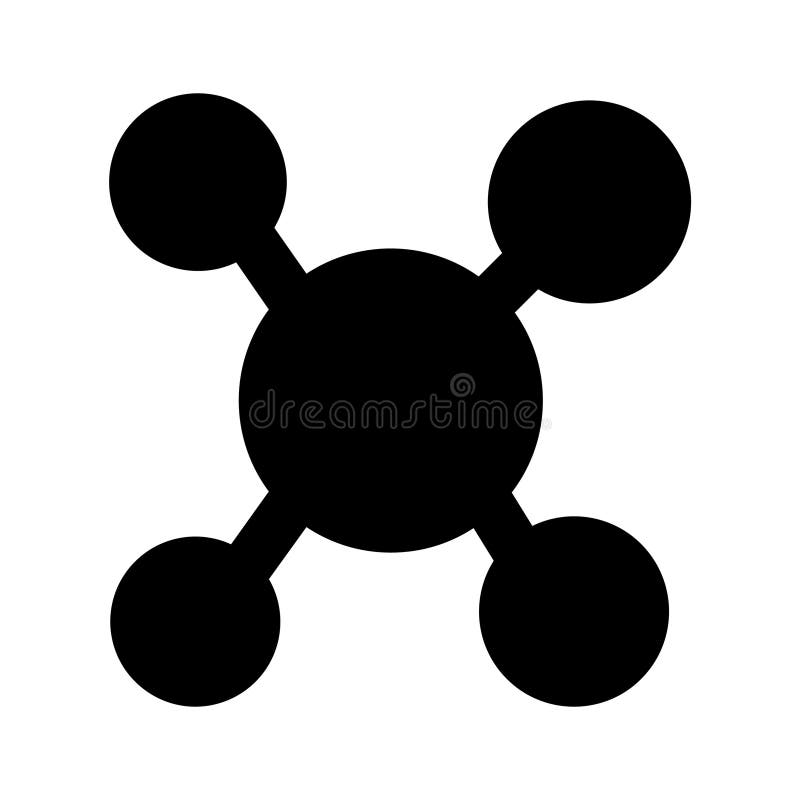 Well Designed Nodes Network Icon, Topology Vector Design Stock ...