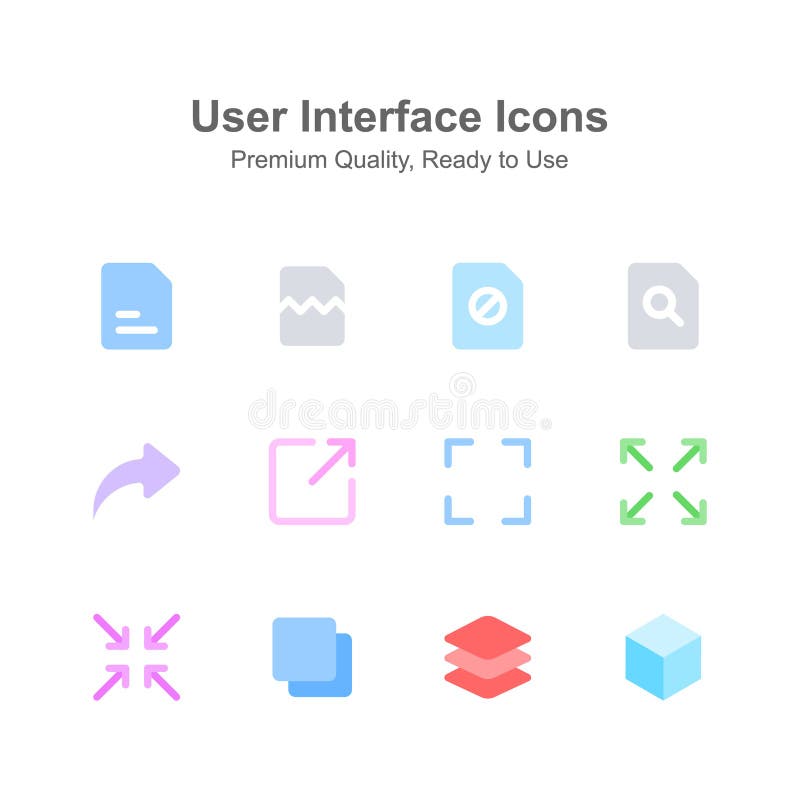 Well Designed User Interface Icons Pack, Ready To Use Stock Vector ... Well Designed User Interface Icons Pack, Ready To Use Stock Vector ...