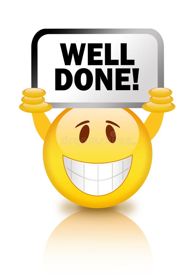 Well done stock illustration. Illustration of expression - 23443783 Well done stock illustration. Illustration of expression - 23443783