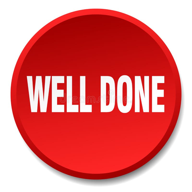 Well done stamp stock vector. Illustration of isolated - 153382206