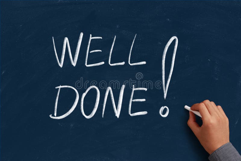 Well Done Concept stock photo. Image of approval, business - 149414688