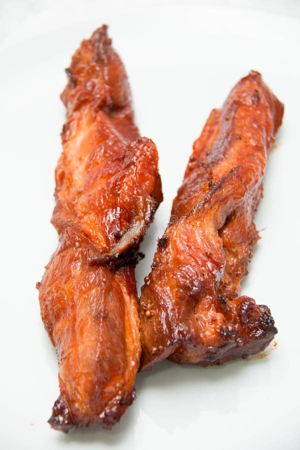 Well Done Cooked Pork Roast Stock Image - Image of asia, gourmet: 72600345