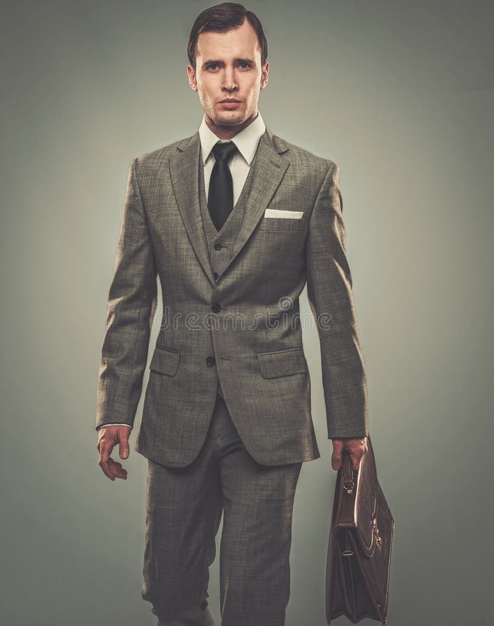 Well-dressed man stock image. Image of handsome, lifestyle - 46084085