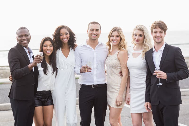 Well dressed people posing stock image. Image of group - 68301091