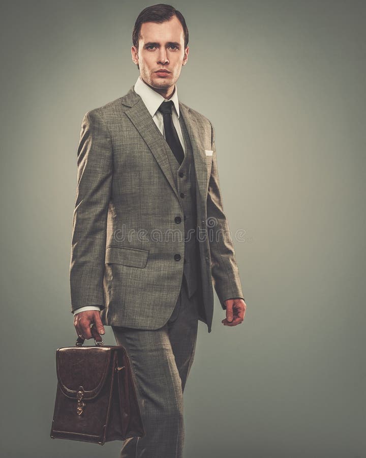 Well-dressed Young Businessman Stock Photo - Image of banker, adult ...
