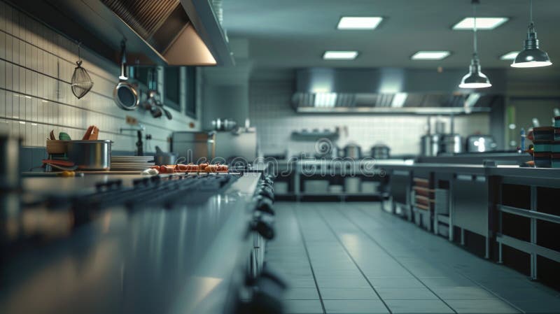 A Well-equipped Kitchen with Ample Countertop Space, Ideal for Cooking ...