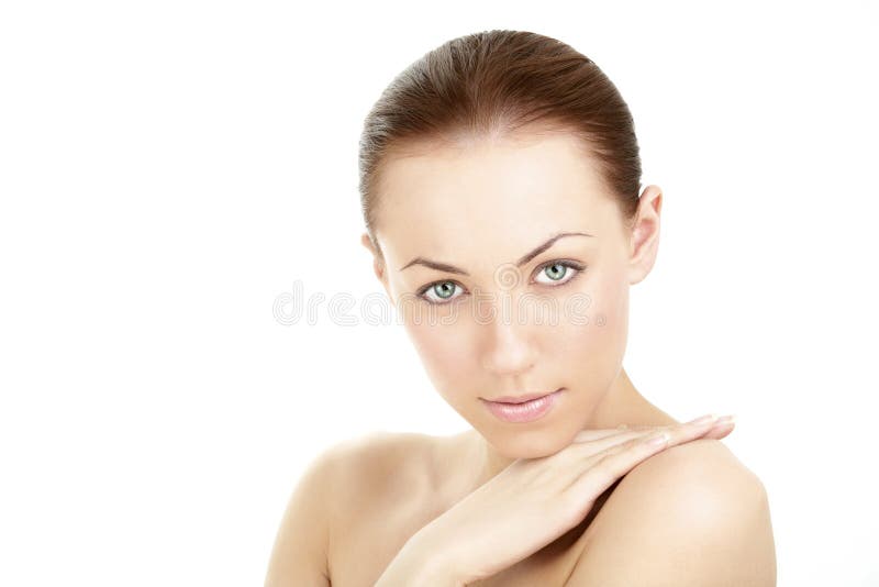 The well-groomed face stock image. Image of adult, human - 8762141
