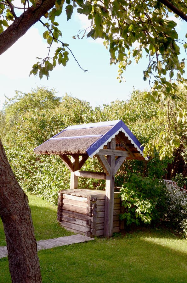Well house. stock photo. Image of front, real, beautiful - 21647266