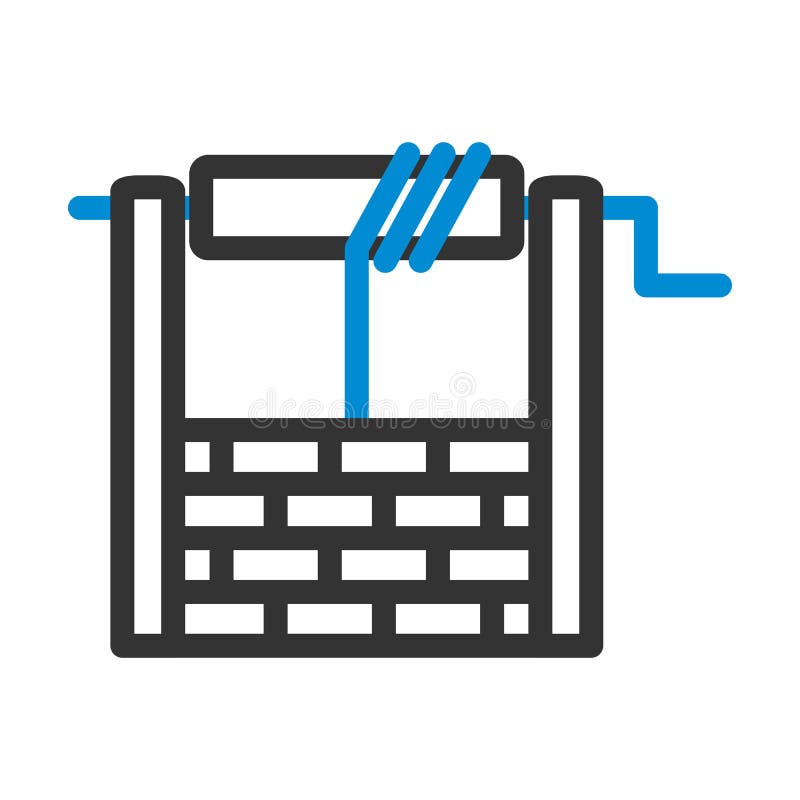 Well Icon stock vector. Illustration of rural, country - 238513053