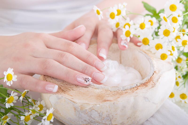 Well-kept fingernails stock photo. Image of purity, healthy - 36244516