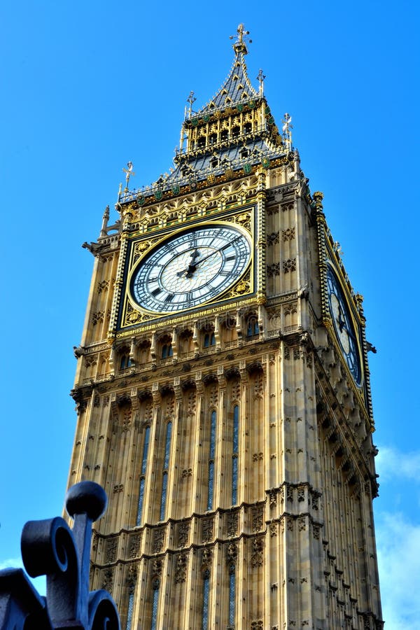 The Well - Known Building in London - England . Stock Image - Image of ...